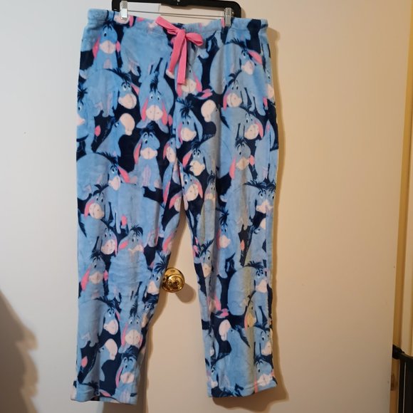 Disney | Intimates & Sleepwear | Euc Disney Eeyore Pajama Pants ...